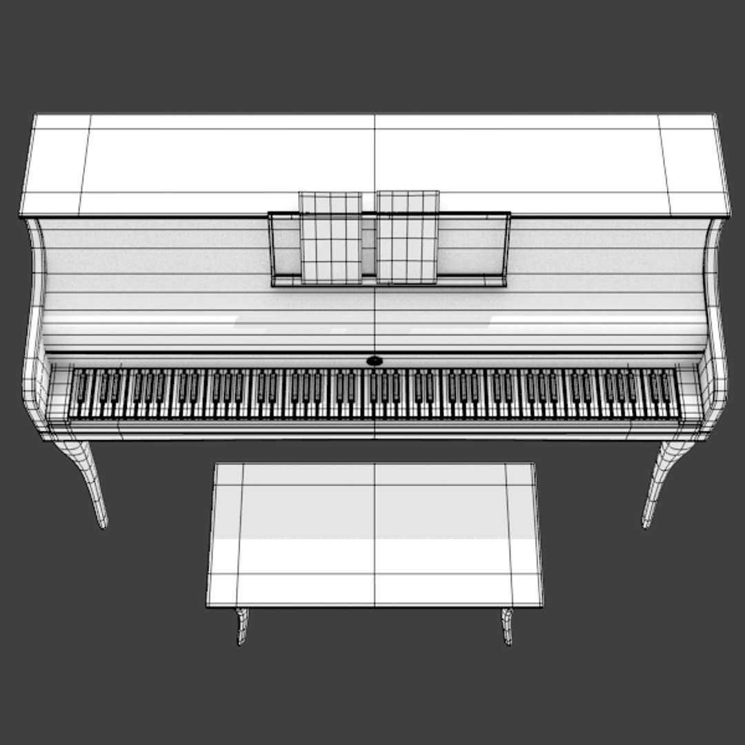 Piano 3d Model