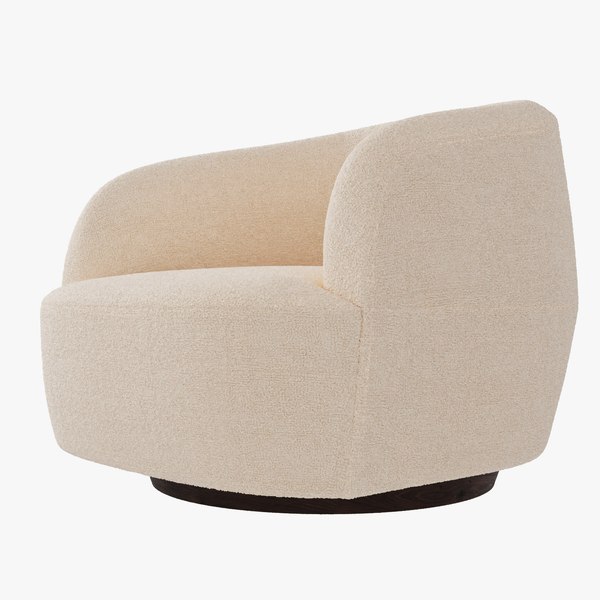 Sumo Lounge Chair by holly hunt 3D 모델 - TurboSquid 1997159