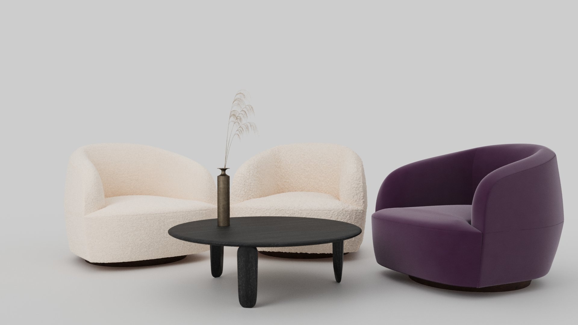 Sumo Lounge Chair By Holly Hunt 3D - TurboSquid 1997159