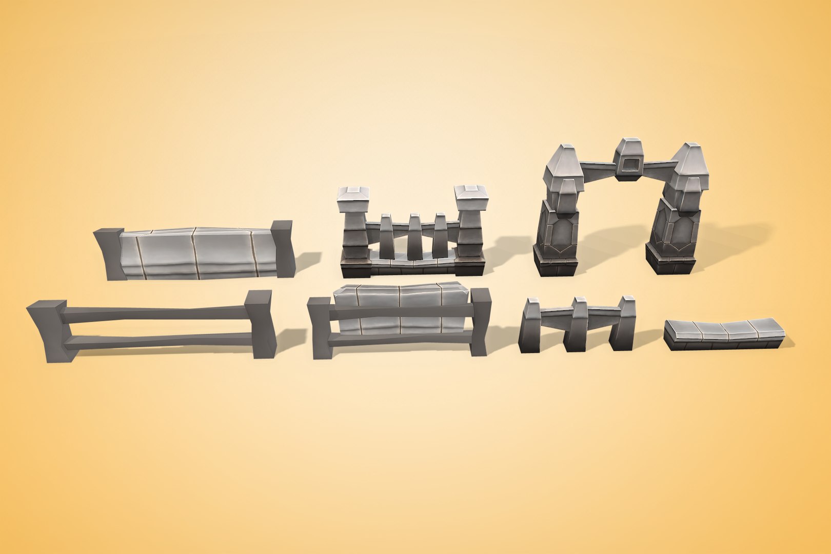 3D Dwarf RTS Fantasy Buildings - TurboSquid 1795616