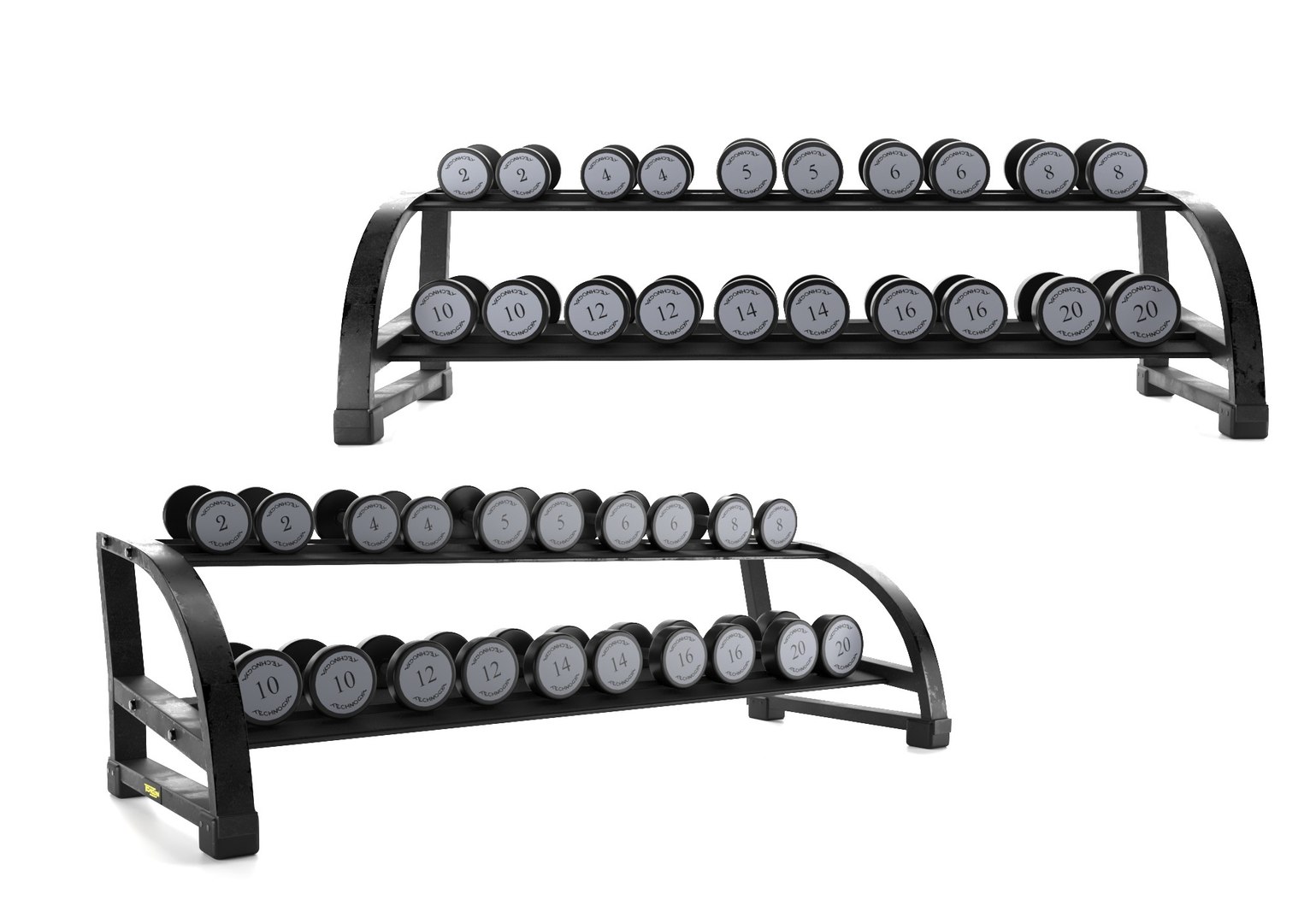 3D Storage Racks Dumbbell Model - TurboSquid 2222907
