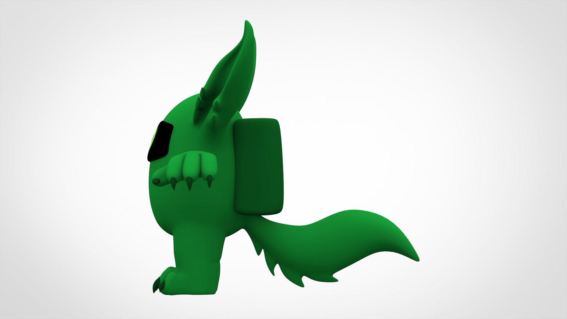 Green Werewolf 3D - TurboSquid 1631274