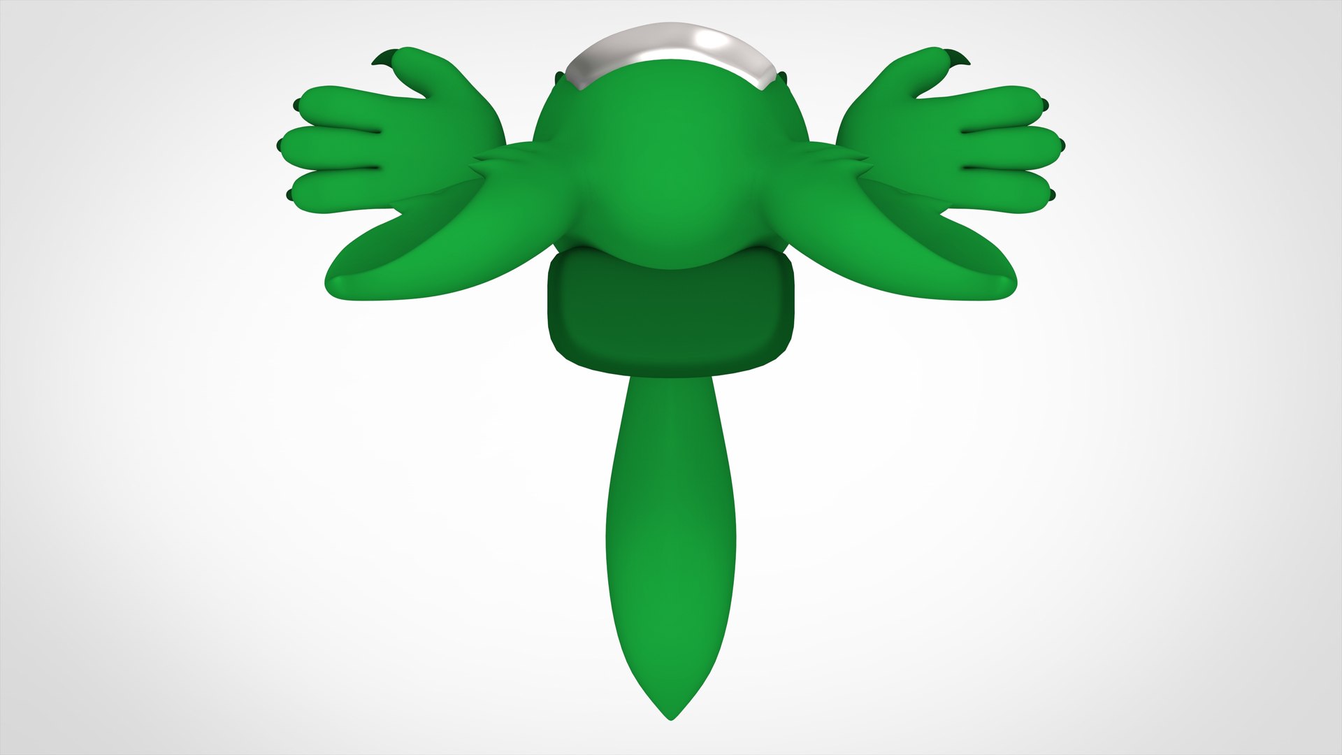 Green Werewolf 3D - TurboSquid 1631274