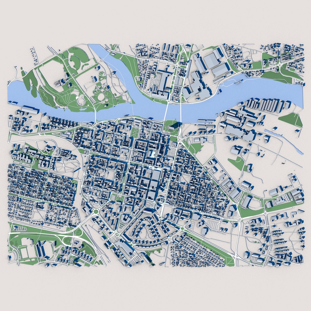 Pori City Finland 3D - TurboSquid 2420905