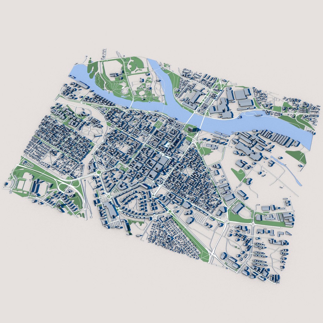 Pori City Finland 3D - TurboSquid 2420905