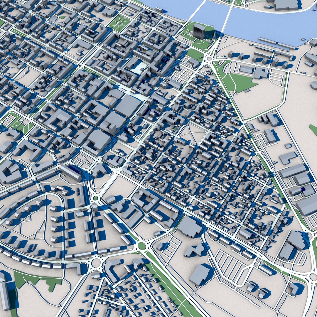 Pori City Finland 3D - TurboSquid 2420905