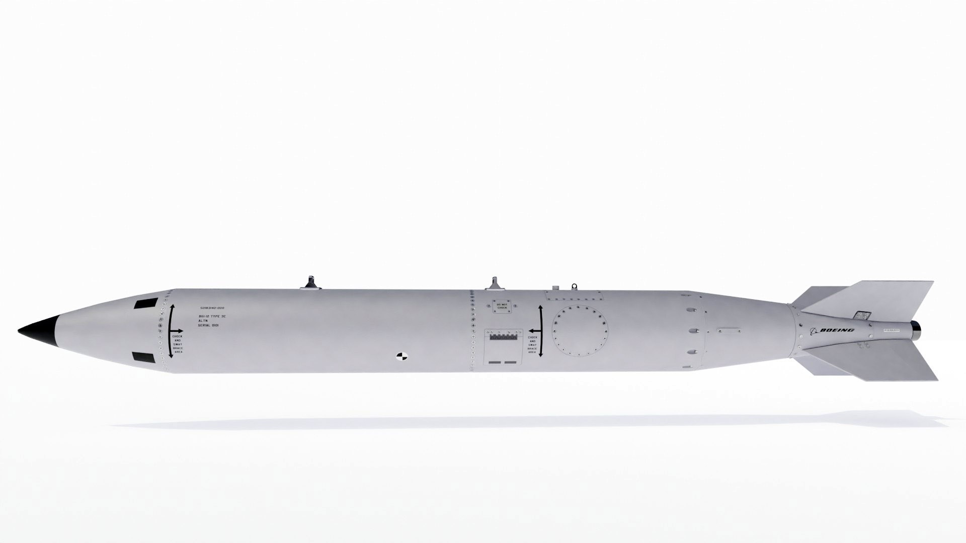 3D Model B61-12 Nuclear Bomb - TurboSquid 2288958
