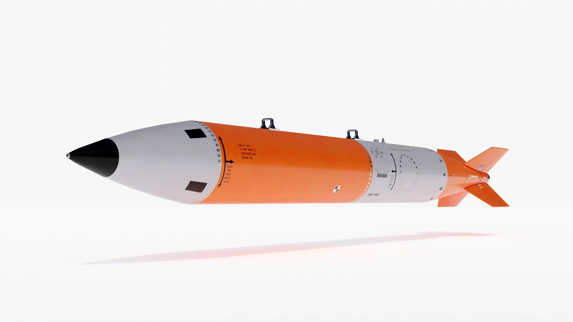 3D Model B61-12 Nuclear Bomb - TurboSquid 2288958