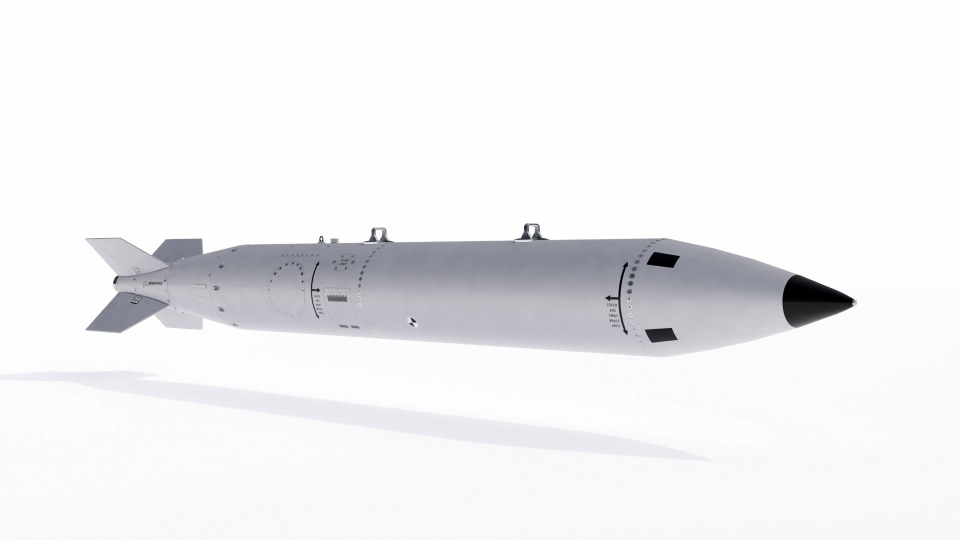 3D Model B61-12 Nuclear Bomb - TurboSquid 2288958