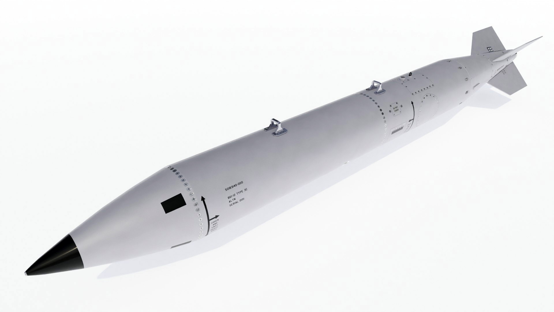 3D Model B61-12 Nuclear Bomb - TurboSquid 2288958