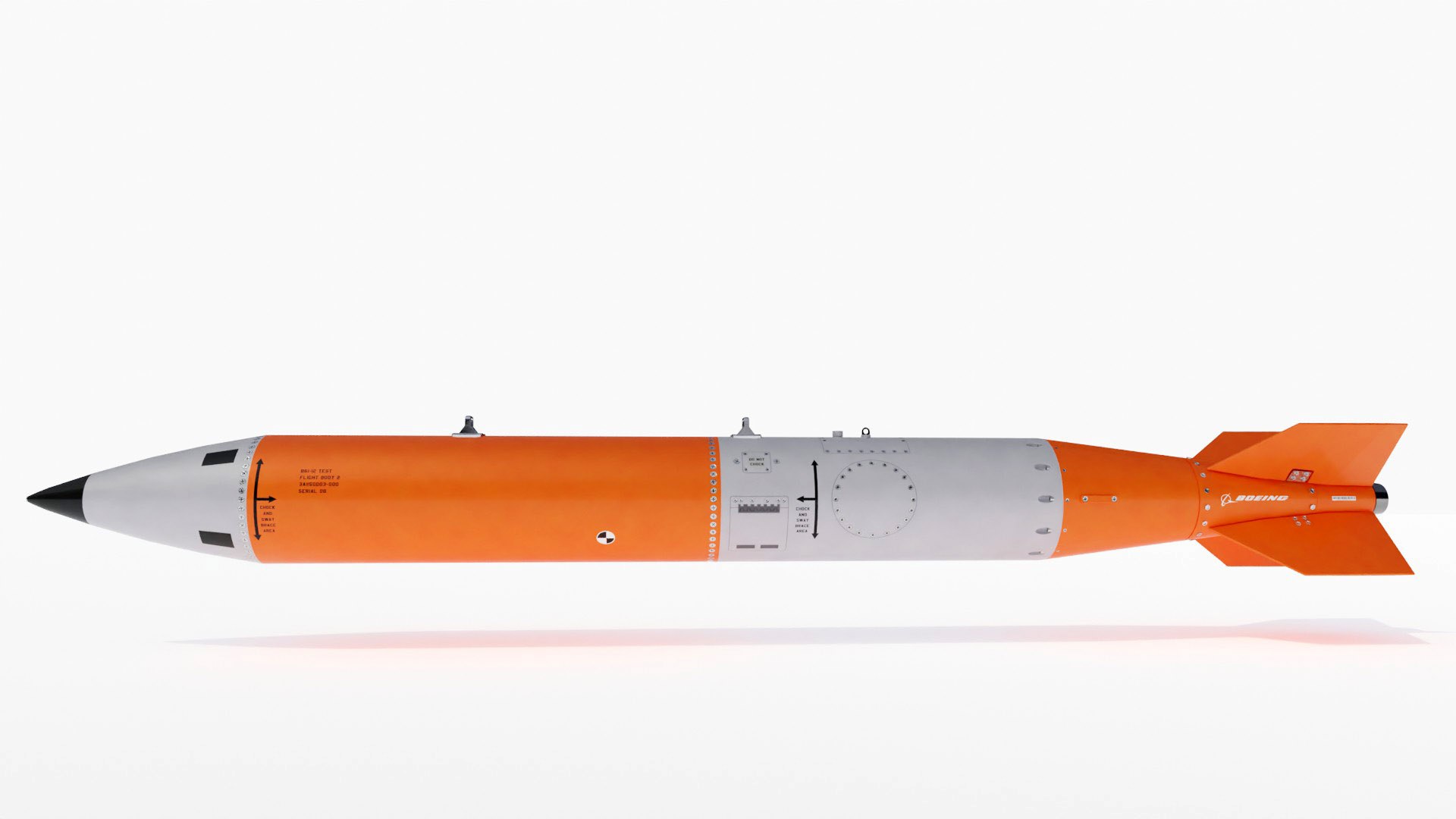 3D Model B61-12 Nuclear Bomb - TurboSquid 2288958