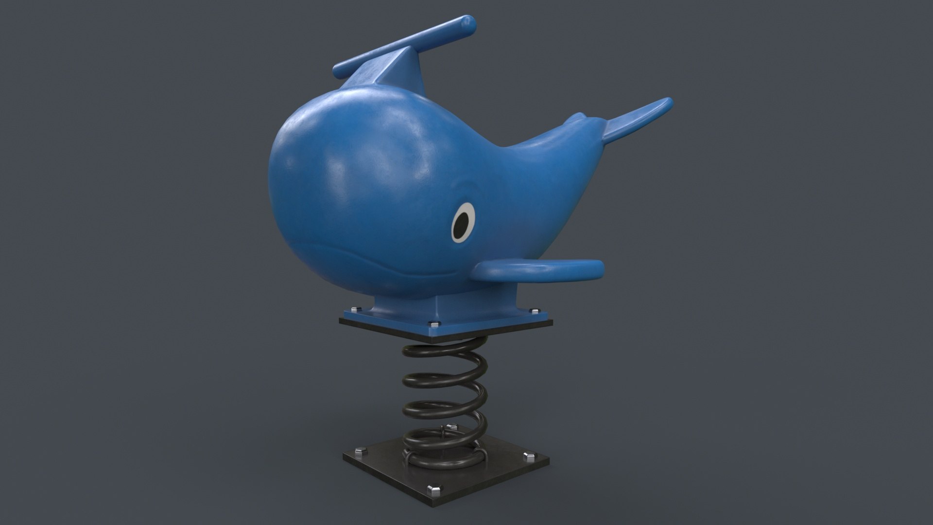 3D PBR Outdoor Spring Swing Playground Toy B Model - TurboSquid 2077300