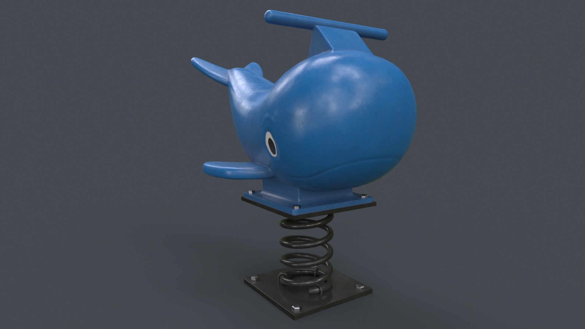 3D PBR Outdoor Spring Swing Playground Toy B Model - TurboSquid 2077300