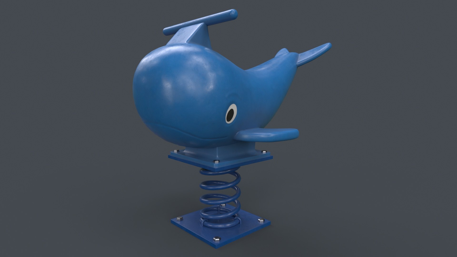 3D PBR Outdoor Spring Swing Playground Toy B Model - TurboSquid 2077300