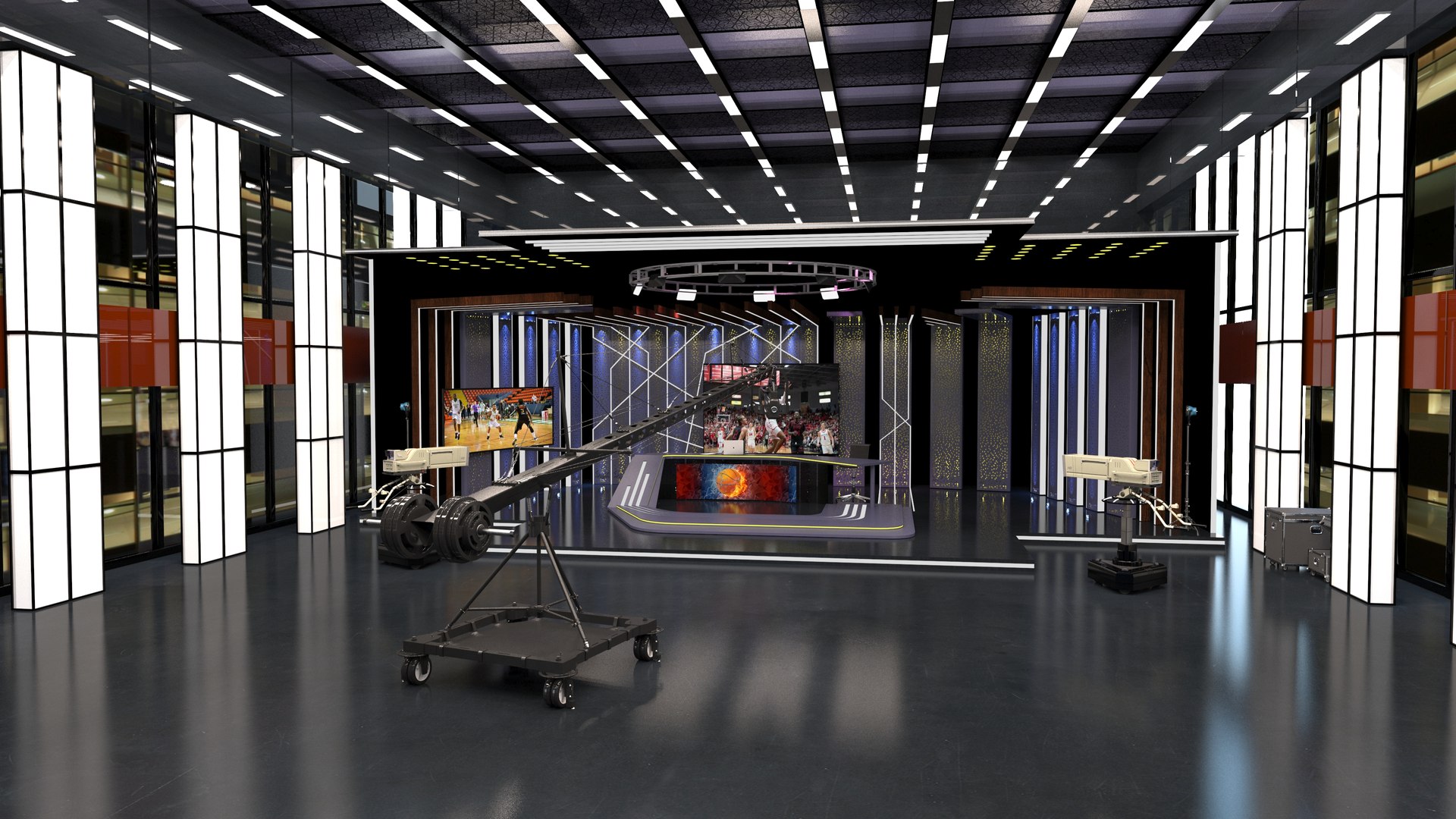 New Sports Studio Model - TurboSquid 1955320