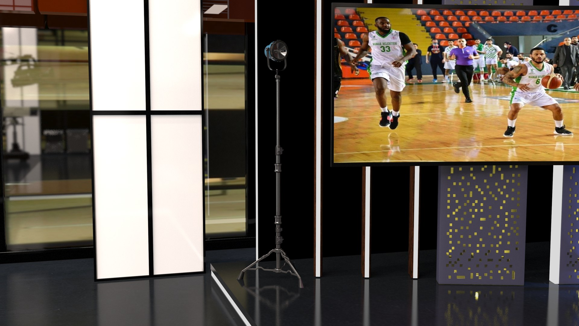 New Sports Studio Model - TurboSquid 1955320