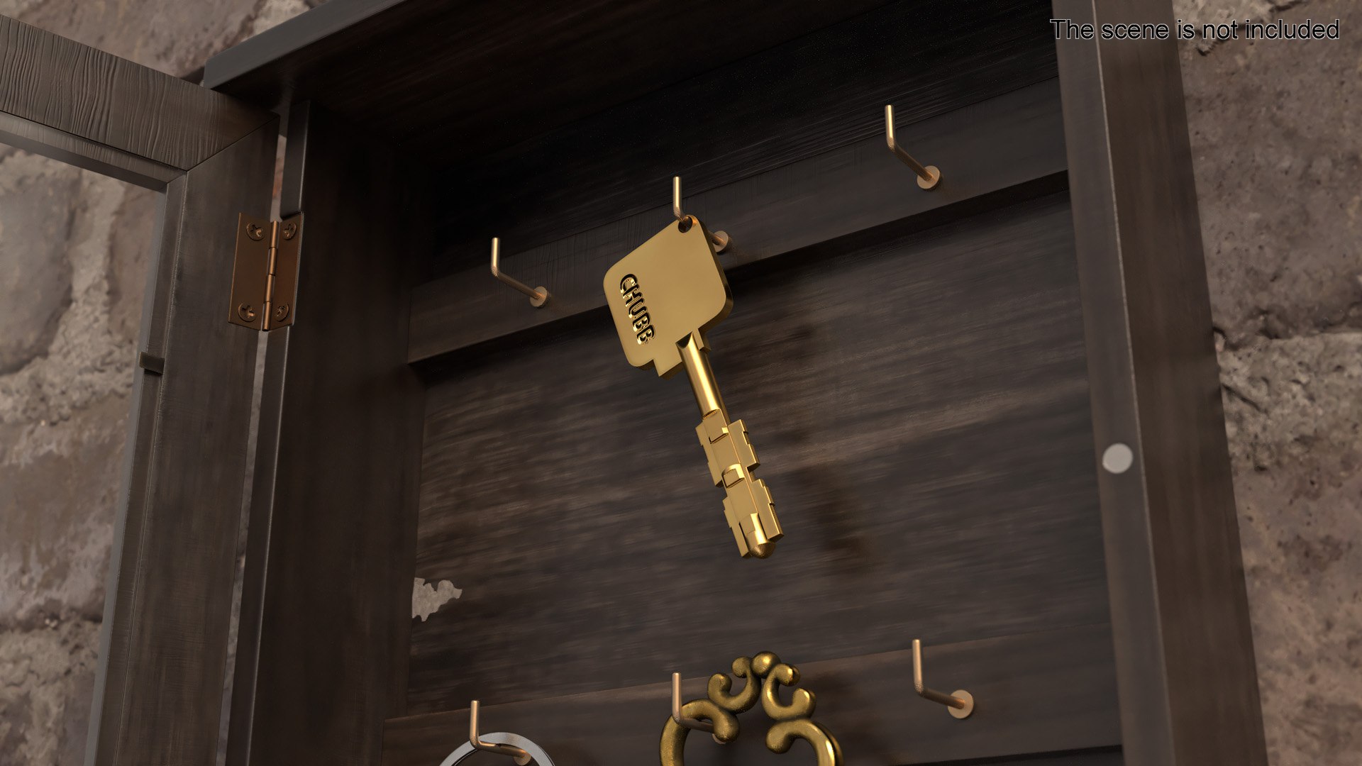 Door Lock Keys Collection 2 3D Model - TurboSquid 2238391