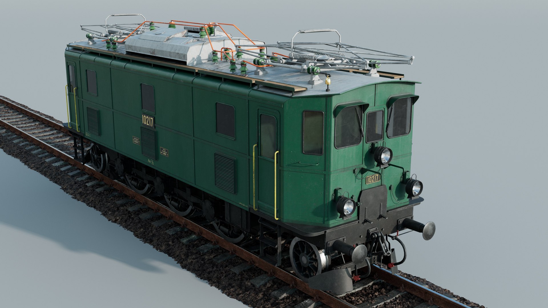 3D Swiss Electric Locomotive SBB AE 3 5 - TurboSquid 2189821