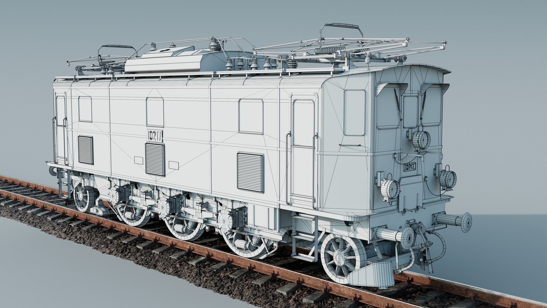 3D Swiss Electric Locomotive SBB AE 3 5 - TurboSquid 2189821