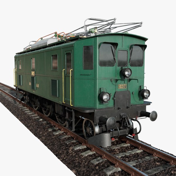 3D модель Швейцарский электровоз SBB AE 3 5 - TurboSquid 2189821
