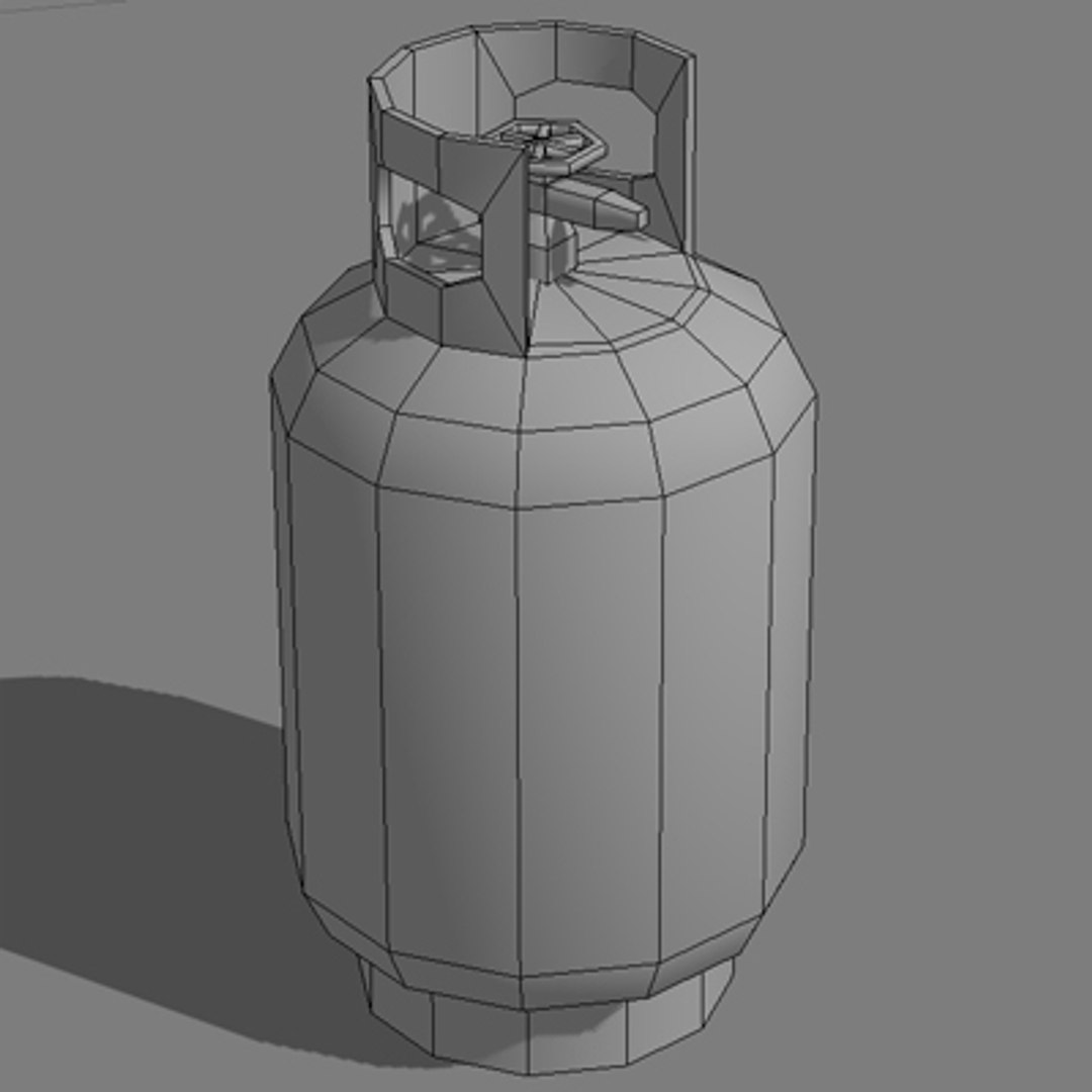3d Gas Cylinder Prop