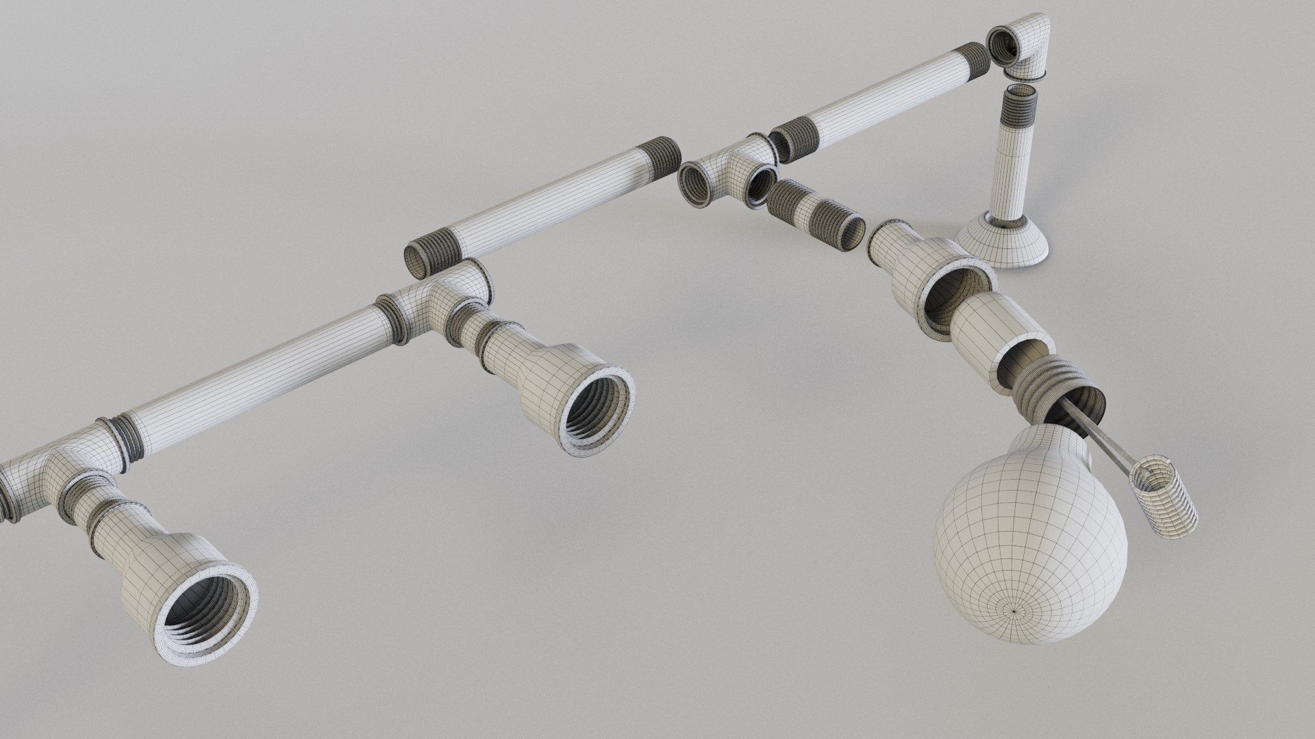 Wall Light Scen Max Model - TurboSquid 2043181