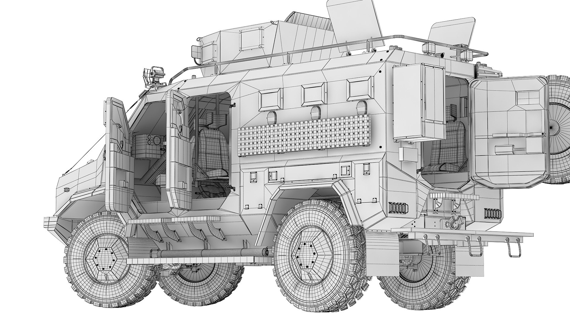 3D model APC Varta Combat - TurboSquid 2017441