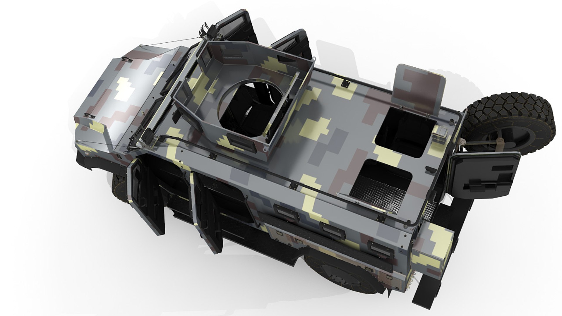 3D model APC Varta Combat - TurboSquid 2017441