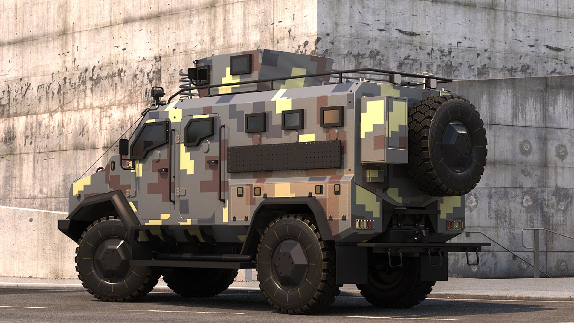 3D model APC Varta Combat - TurboSquid 2017441