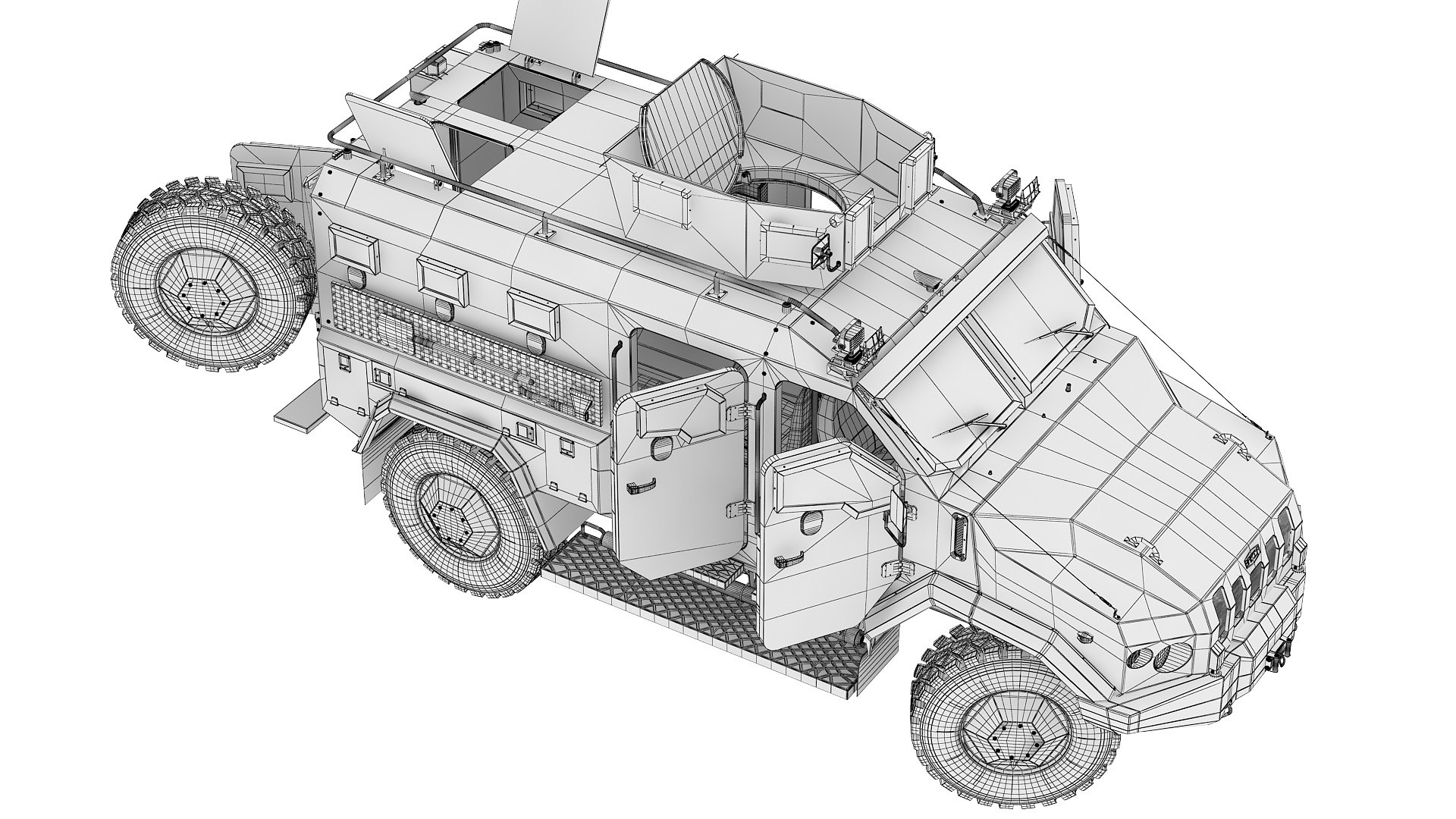 3D model APC Varta Combat - TurboSquid 2017441