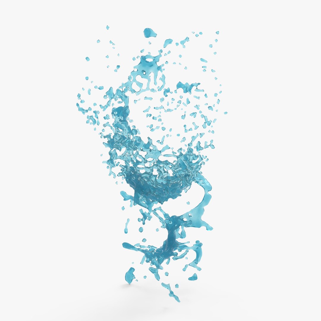 Water Blast Splash 3D - TurboSquid 1438989