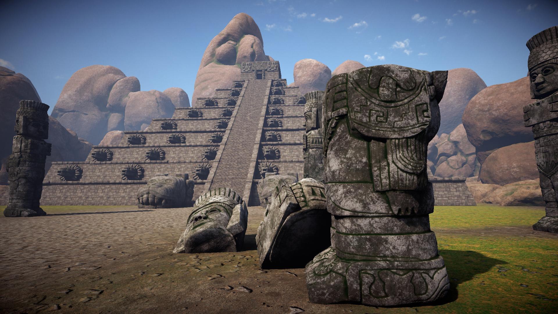 3D Model Lost Temple Of The Aztecs - TurboSquid 1725543