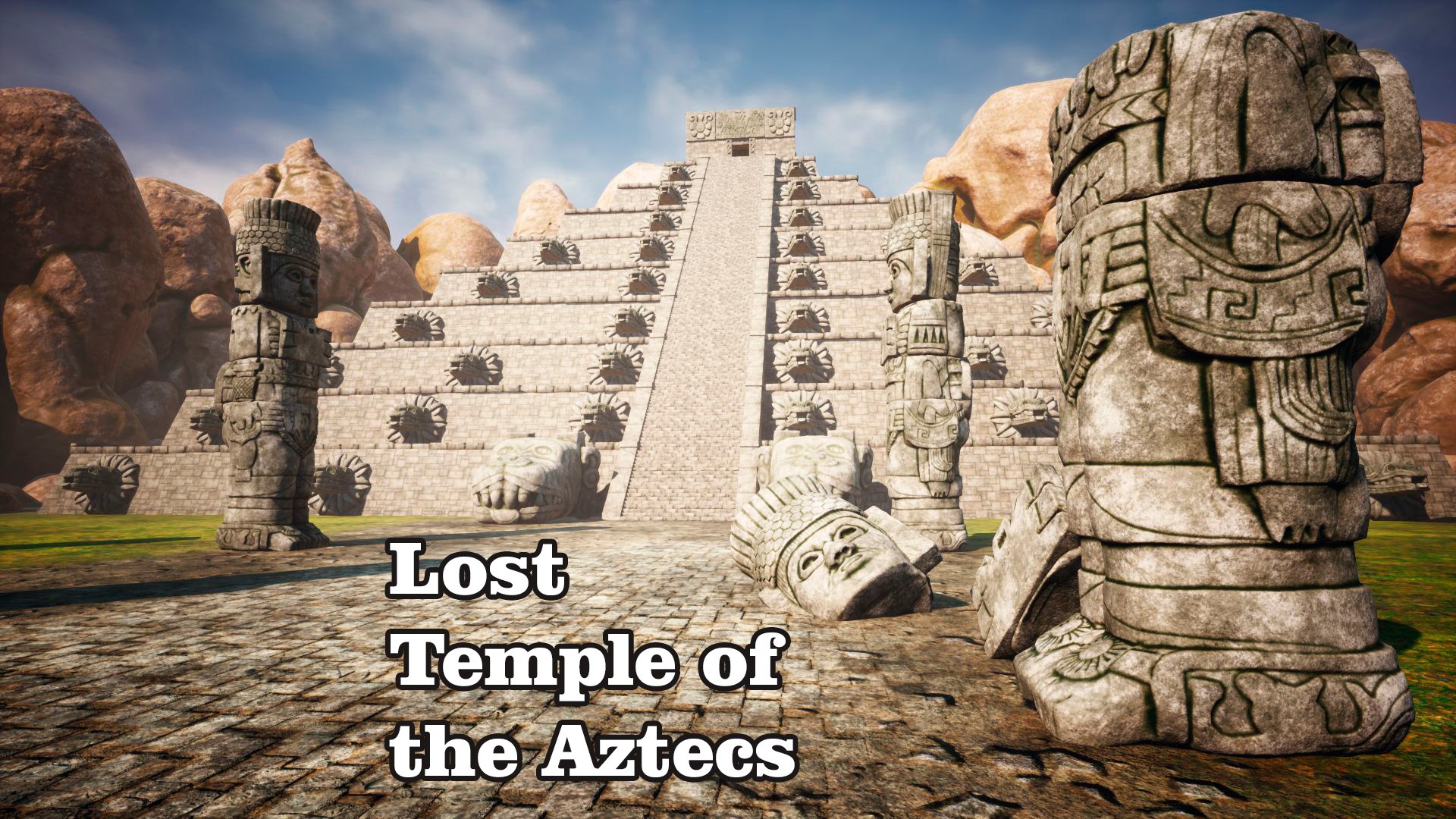 3D Model Lost Temple Of The Aztecs - TurboSquid 1725543