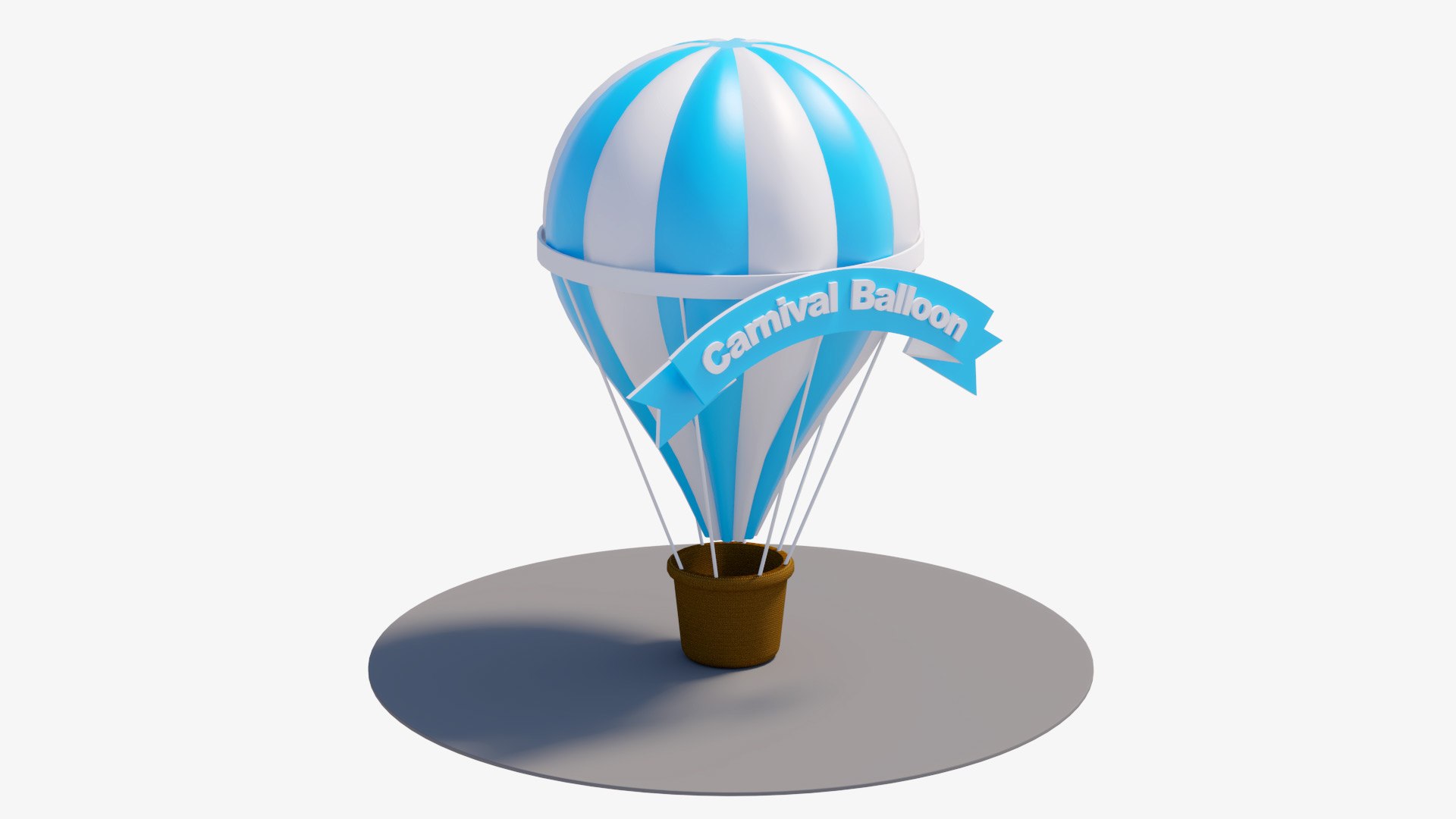 Carnival Balloon Model - TurboSquid 2219109