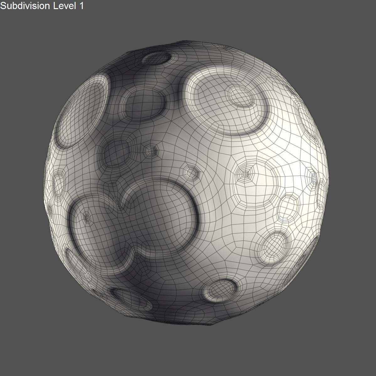 3ds max cartoon moon