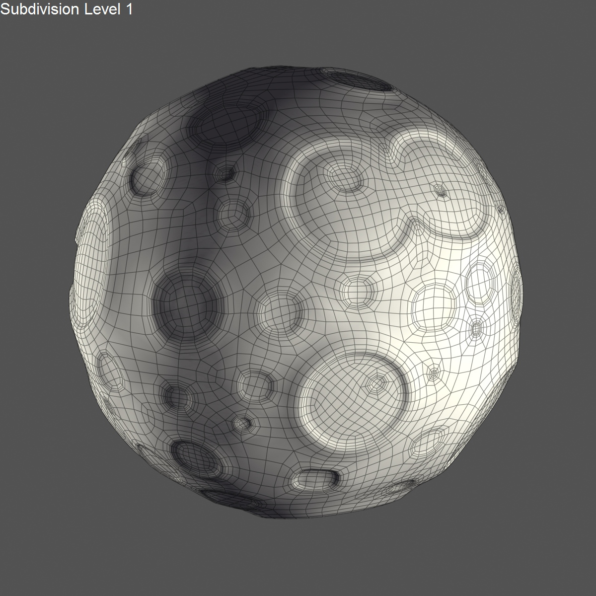 3ds max cartoon moon