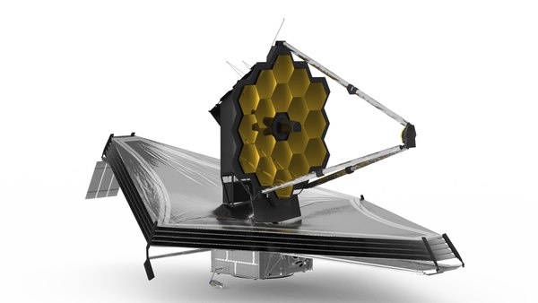 James Webb Space Telescope 3D model - TurboSquid 2002528