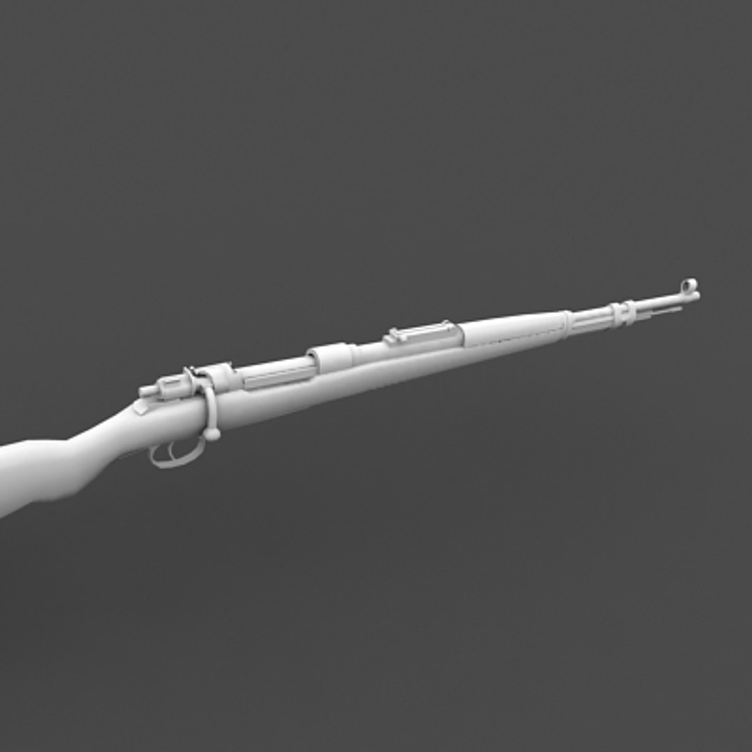 Karabiner 98 K Rifle 3ds