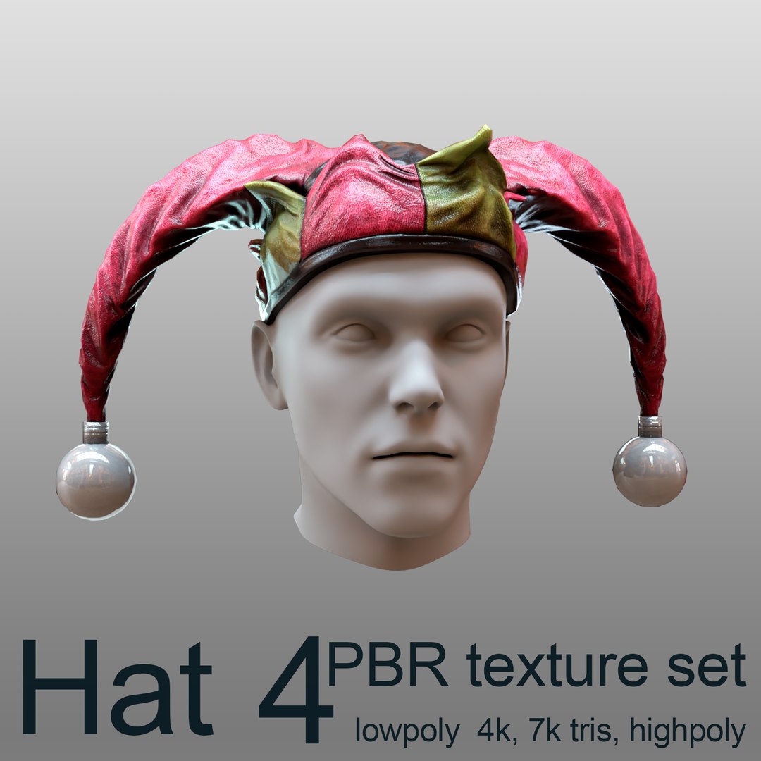 3D Jester S Hat - TurboSquid 1622524