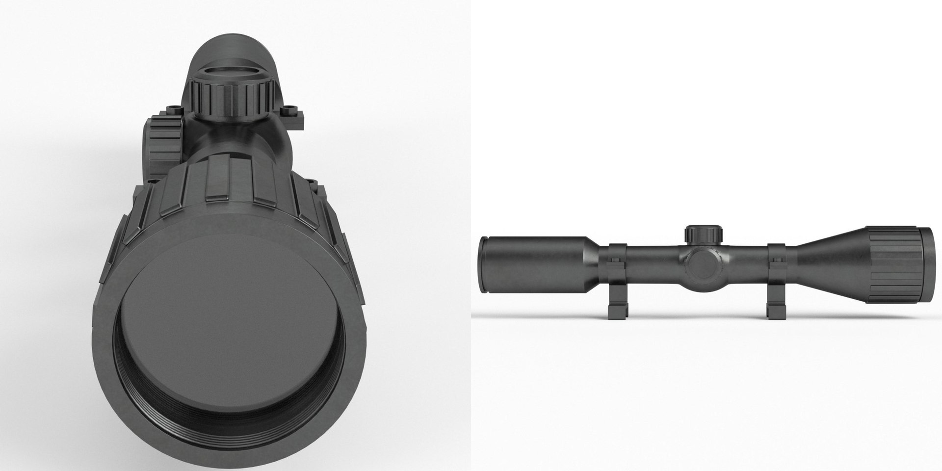 Rifle Scope 3D Model - TurboSquid 1557204