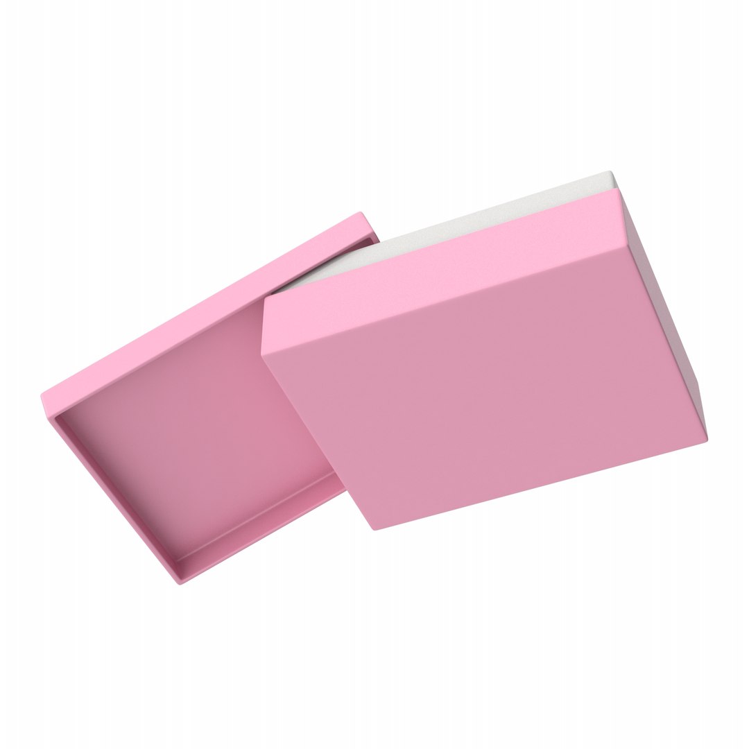 3D Pink Box Model - TurboSquid 2078449