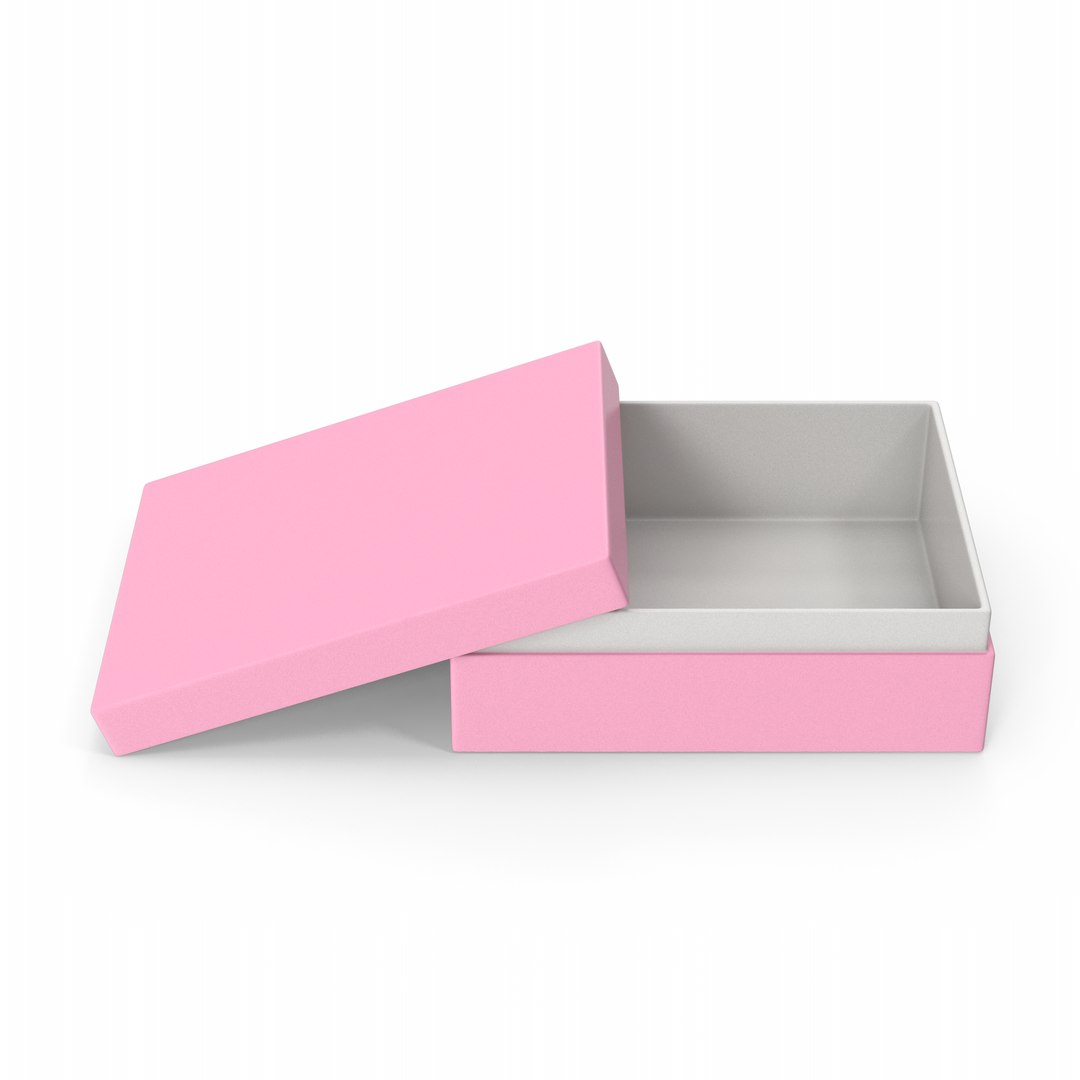 3D Pink Box Model - TurboSquid 2078449