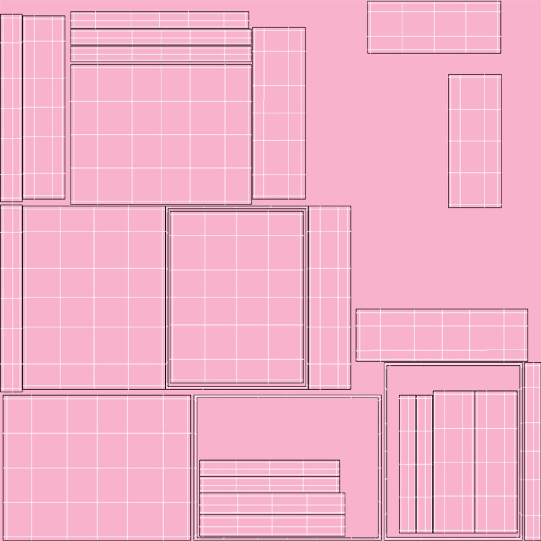 3D Pink Box Model - TurboSquid 2078449