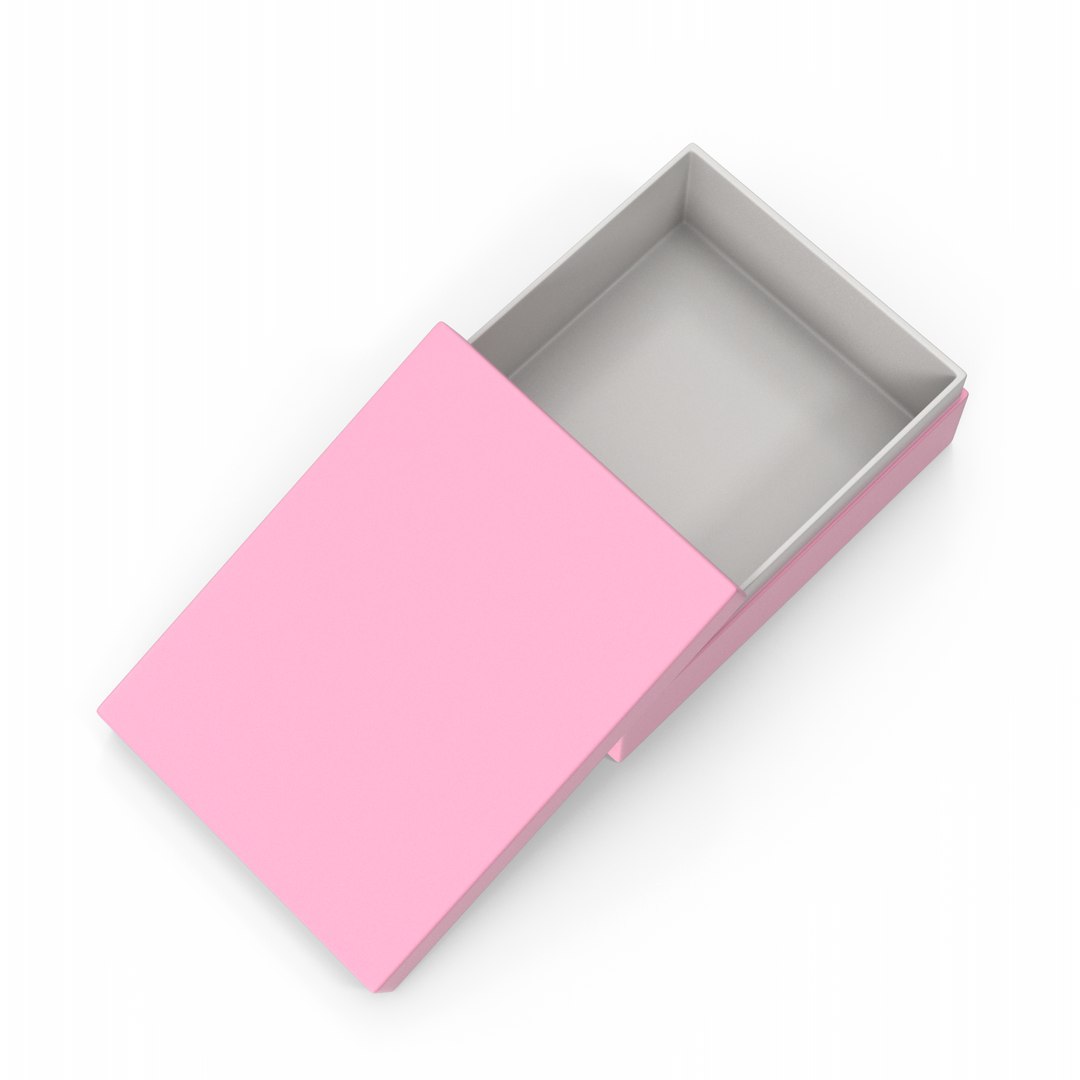 3D Pink Box Model - TurboSquid 2078449