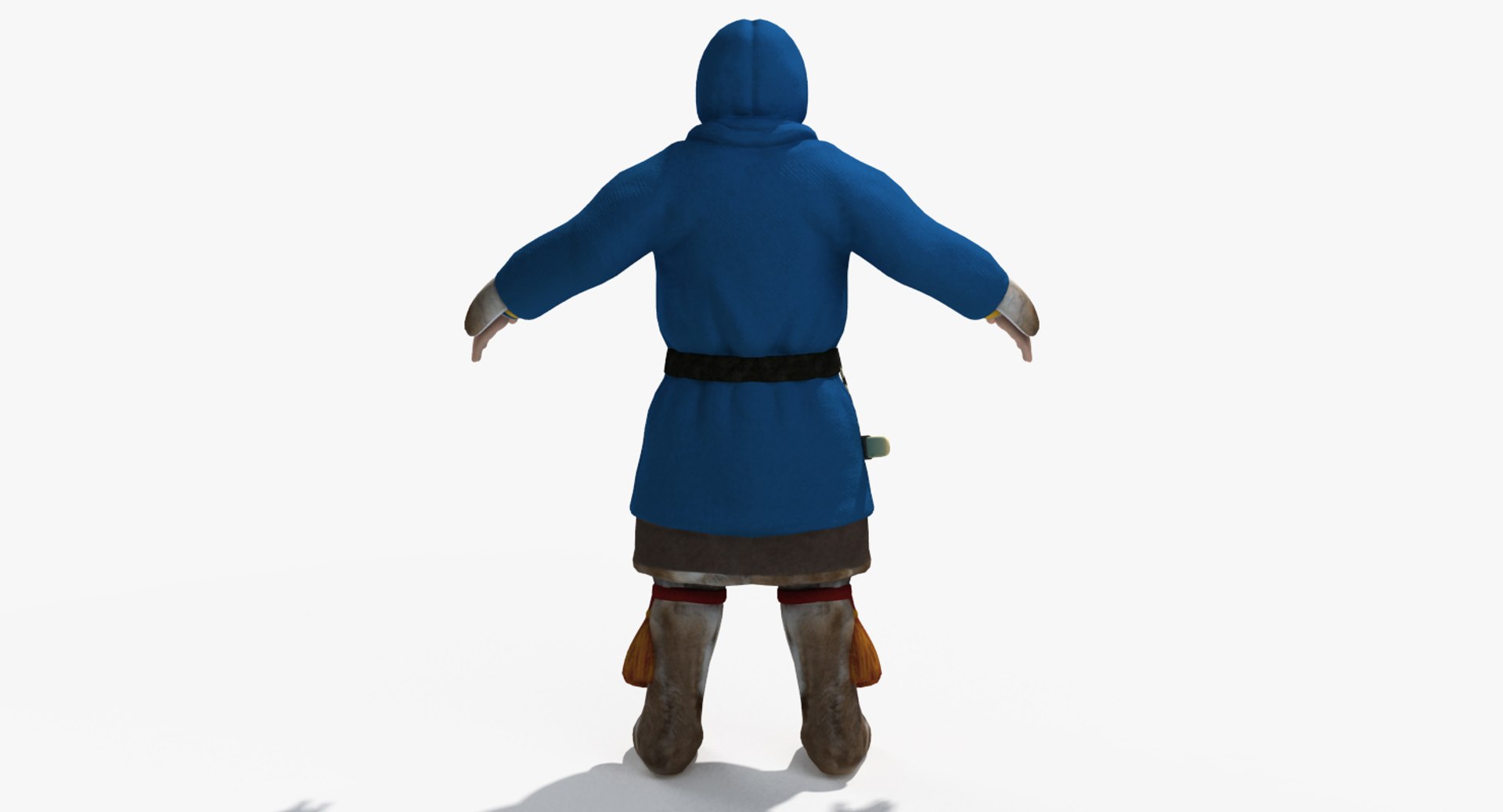 3d model northern man animation rigging