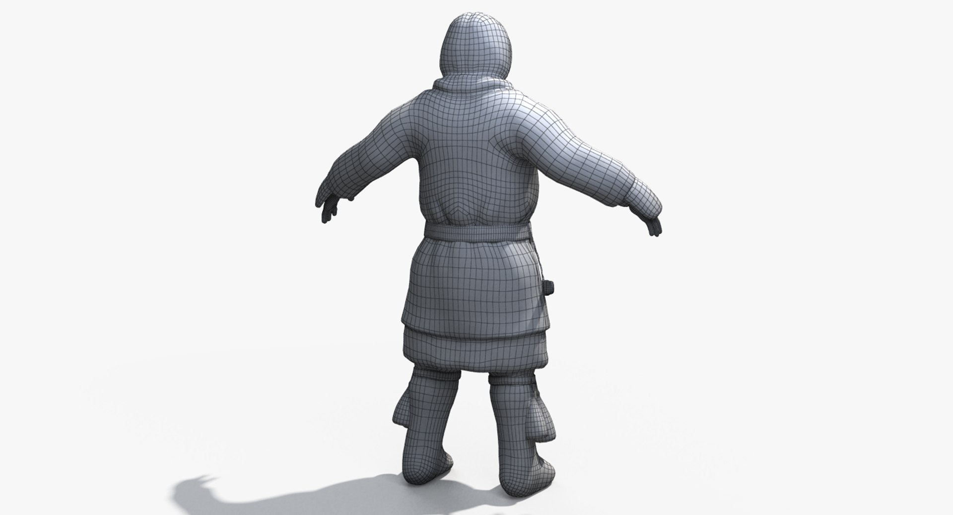 3d model northern man animation rigging