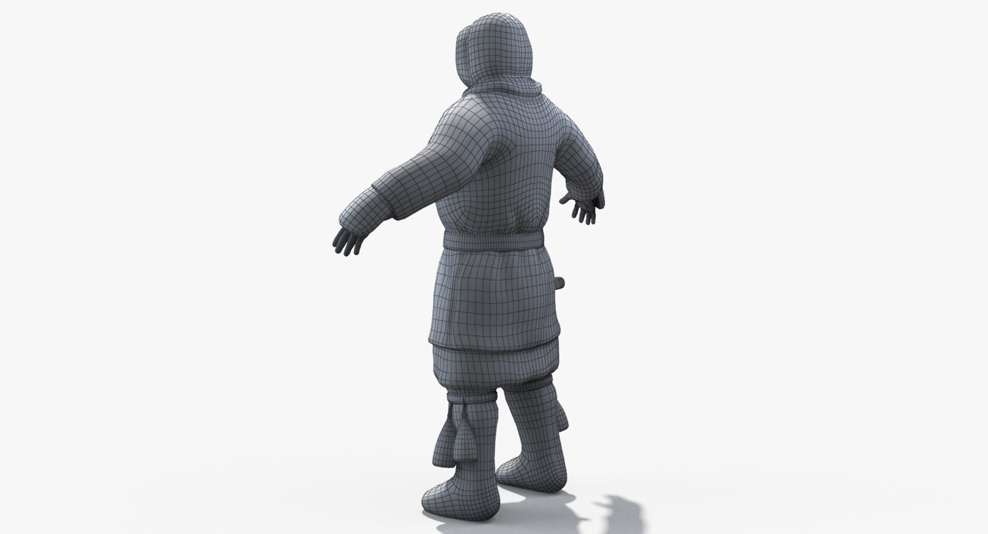 3d model northern man animation rigging