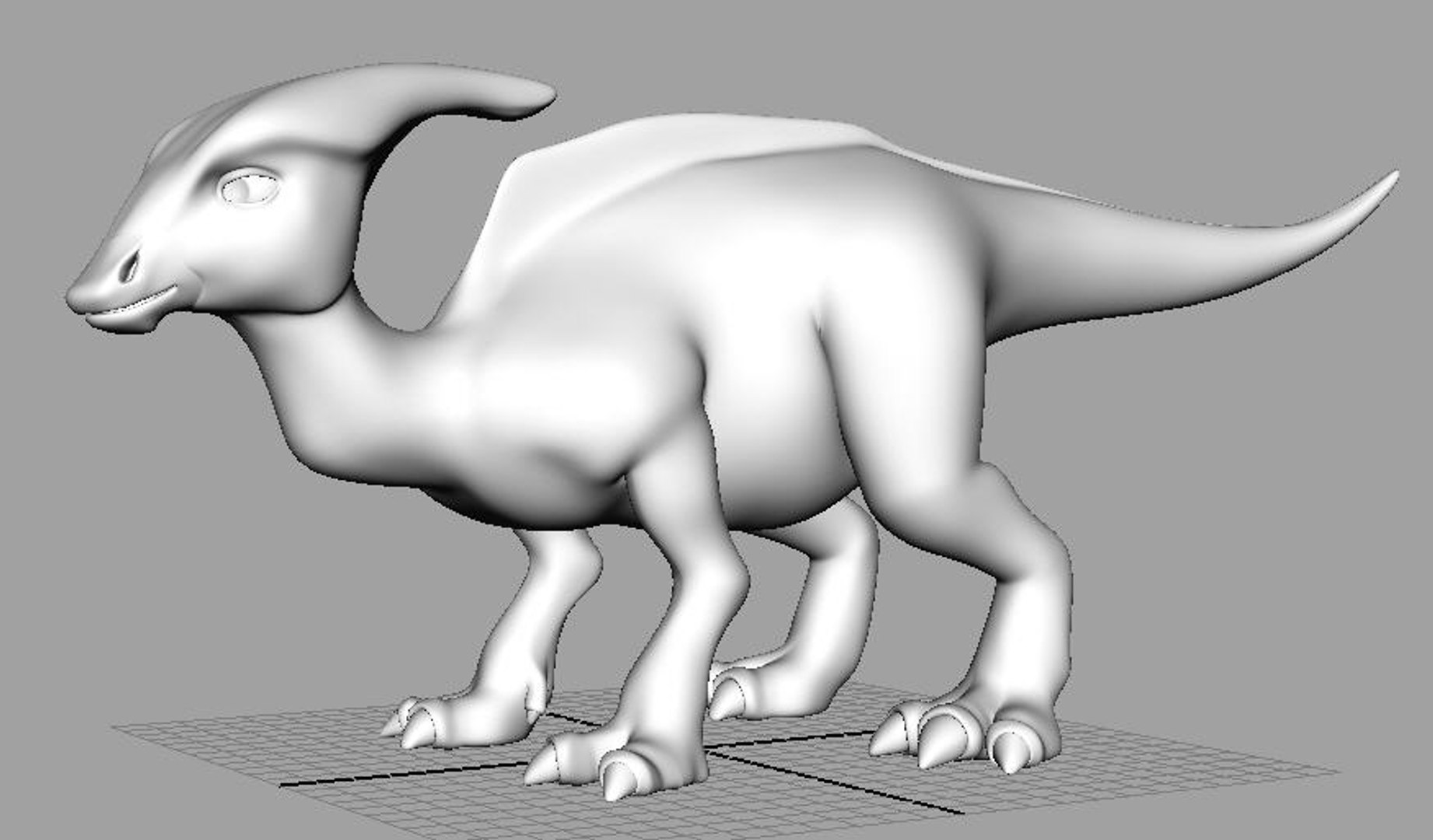 3d corythosaurus model