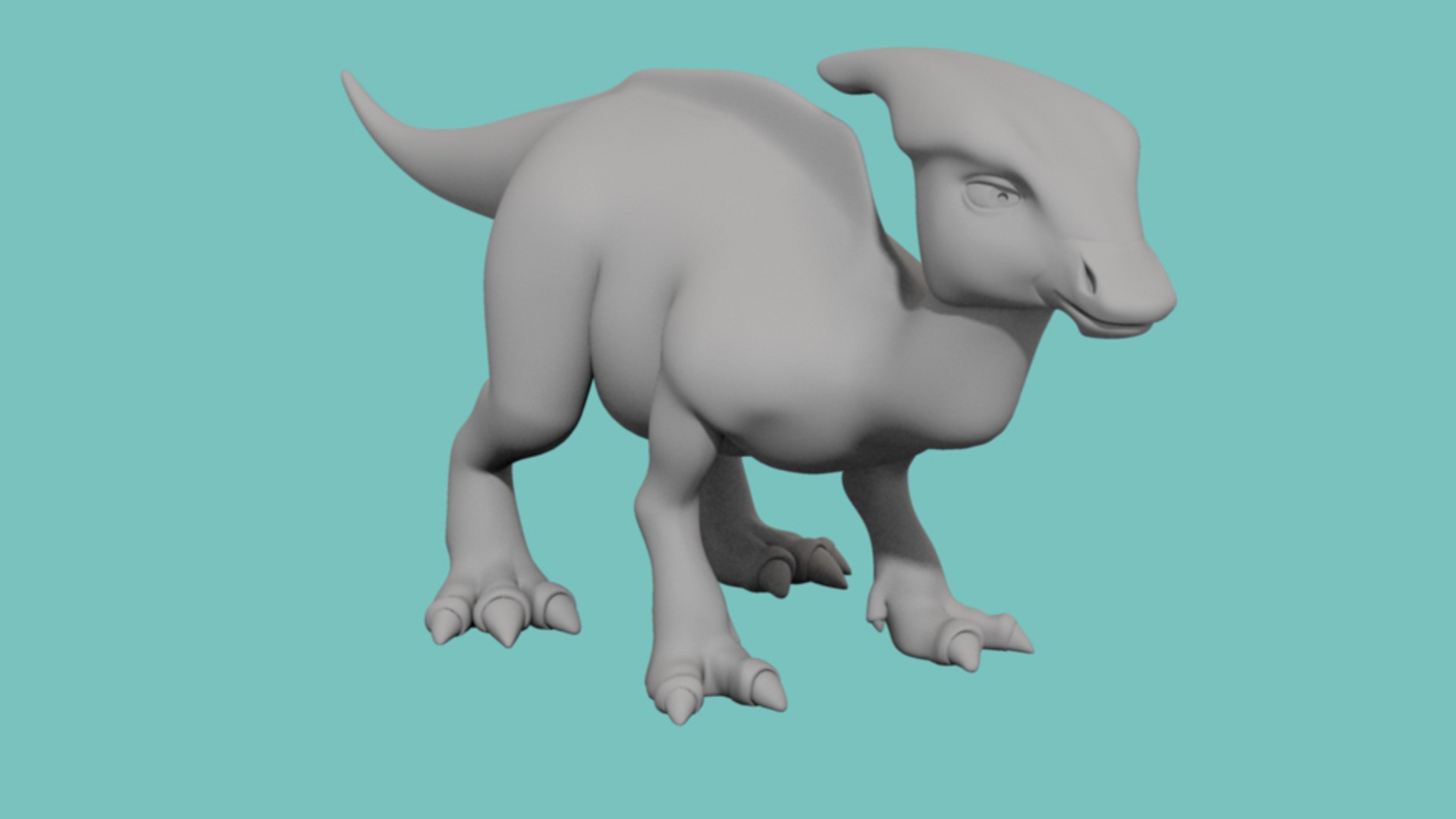 3d corythosaurus model