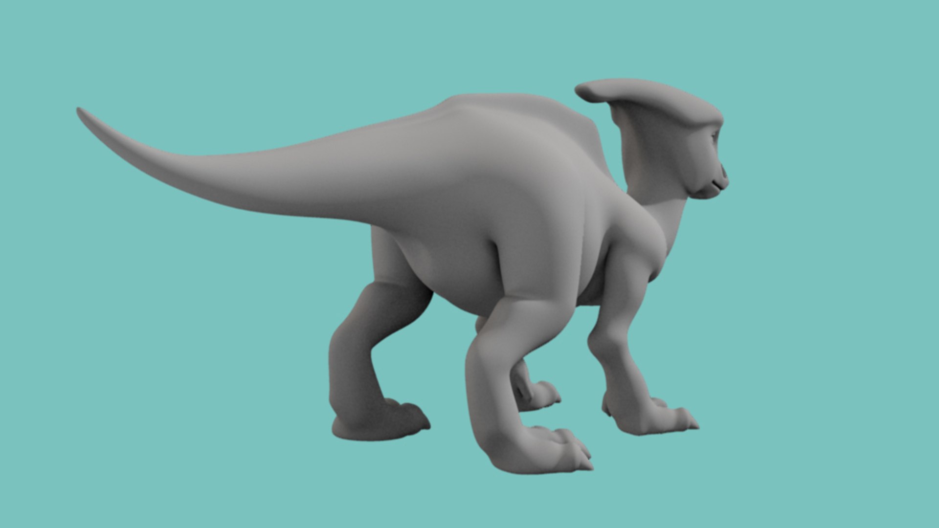 3d corythosaurus model